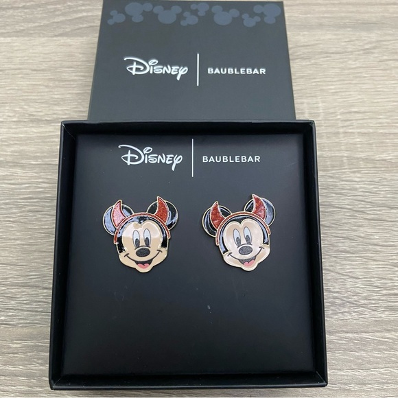BaubleBar | Jewelry | Baublebar X Disney Mickey Mouse Devil Horns Nib ...